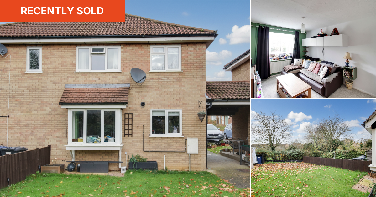 2 bed terraced house for sale in Muntjac Close, Eaton Socon, PE19 ...